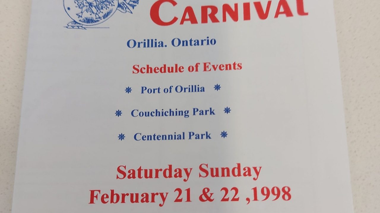 THE ORILLIA WINTER CARNIVAL – A HISTORY - Orillia Museum of Art and History