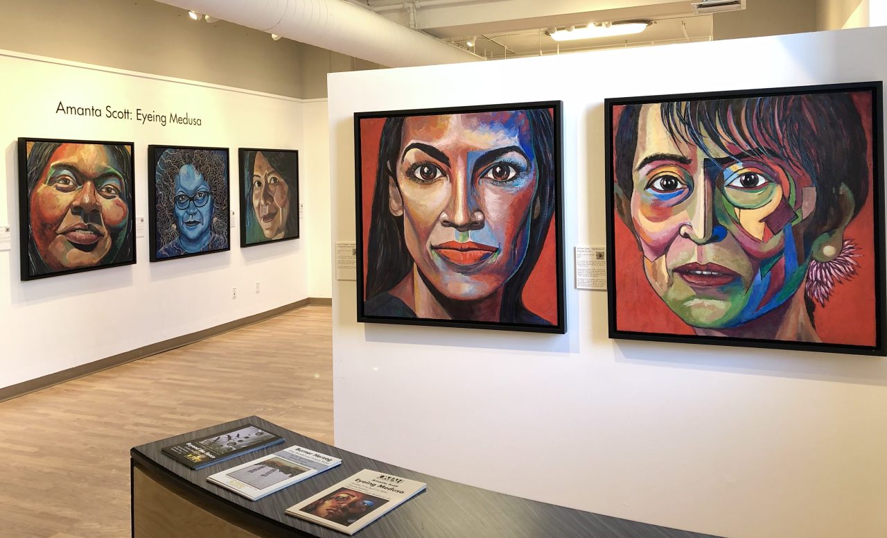 EYEING MEDUSA: Amanta Scott - Orillia Museum of Art and History